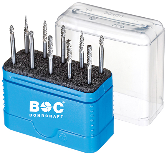 Set 10 malih roto rezkarjev za aluminij | Energe.si