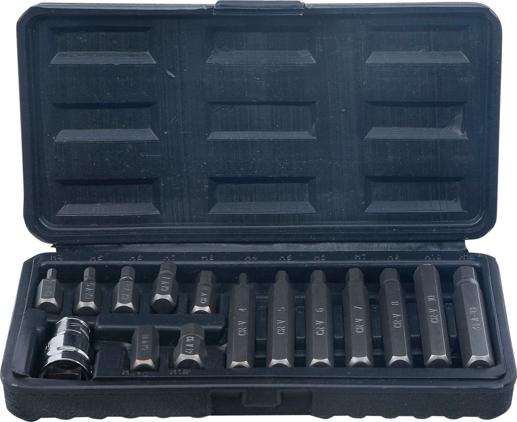 Set bitov 10 mm notranji šestkotnik 15 kosov | Energe.si