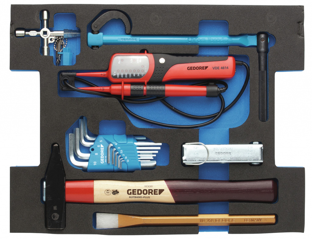 GEDORE-Sortimo L-BOXX 136 z naborom orodja za inštalaterje, | Energe.si